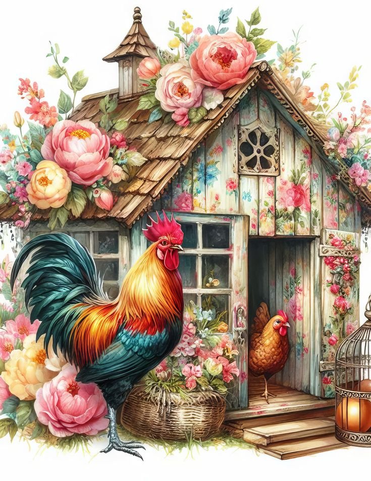 Solve PUZZLE - Fancy Chicken Coop jigsaw puzzle online with 80 pieces