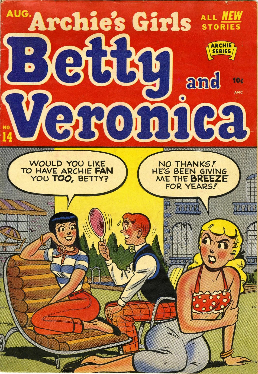 Solve Betty And Veronica Aug 1954 Jigsaw Puzzle Online With 600 Pieces 3973