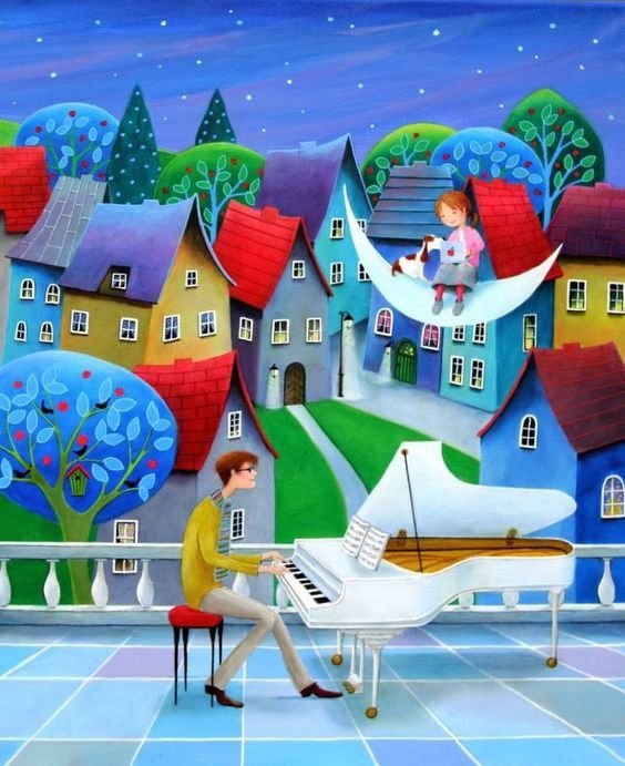 Solve Pianist jigsaw puzzle online with 80 pieces