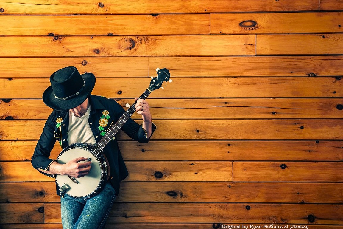 Solve Banjo player + Foggy Mountain Breakdown 🎶 jigsaw puzzle online ...